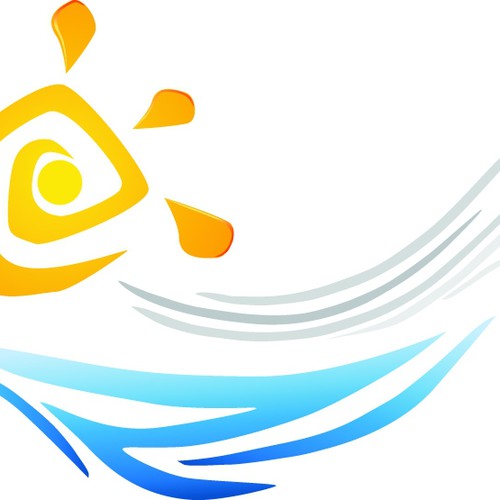 logo for No name. Just symbols for Wind, Water and the Sun | Logo ...