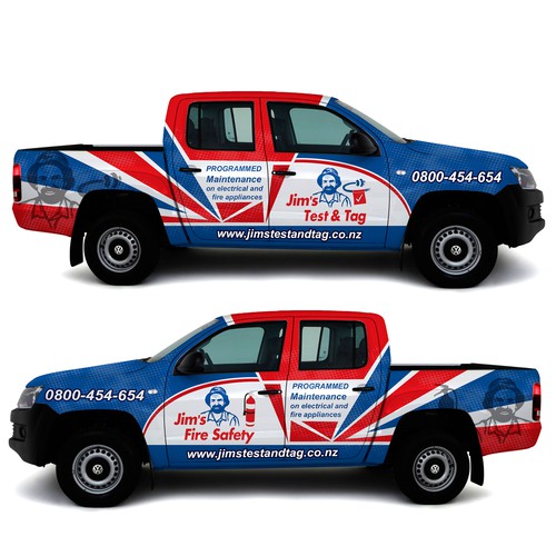 Vehicle design Jim's Test & Tag / Jim's Fire Safety | Car, truck or van ...