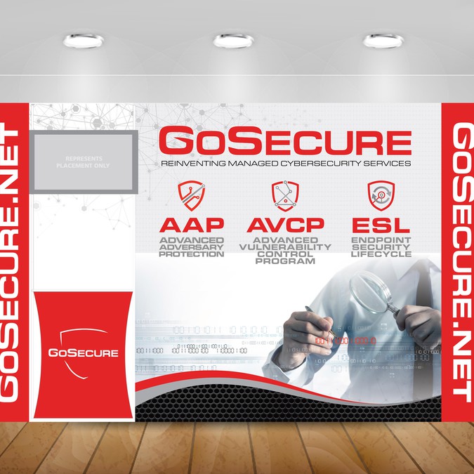 GoSecure RSA Booth 2017 | Signage contest