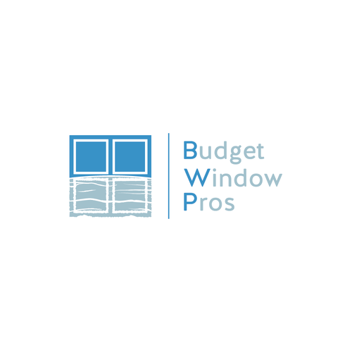 Logo for Budget Window Pros | Logo design contest