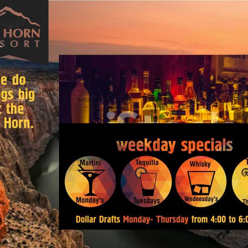 Designs | Waterfront Lounge Promo | Postcard, flyer or print contest