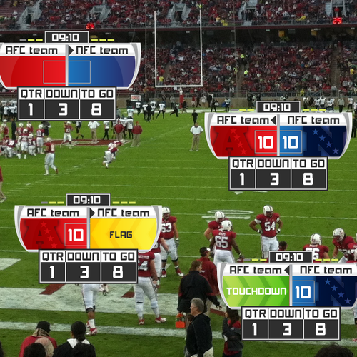 On Air Sport Graphics Package with Scoreboard | Other design contest