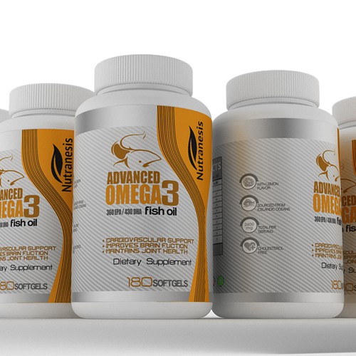 Designs | Create the Product Label for Omega-3 | Product label contest