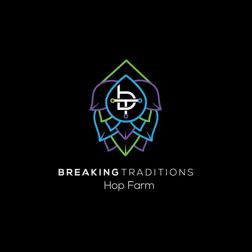 Designs | Breaking Traditions Hop Farm Logo | Logo design contest
