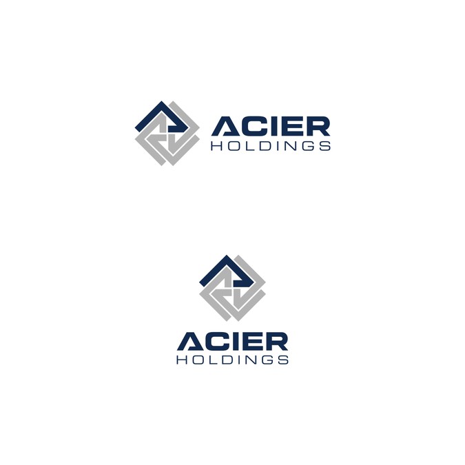 Create a professional logo for Acier Holdings | Logo design contest