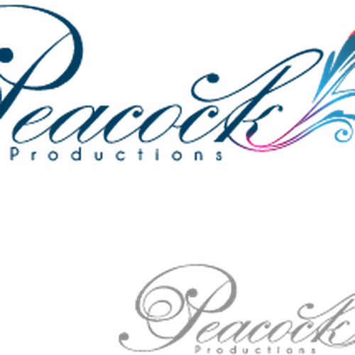 logo for Peacock Productions | Logo design contest