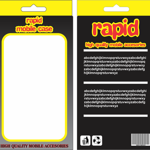 Eye Catching Cell Phone Packaging | Other packaging or label contest