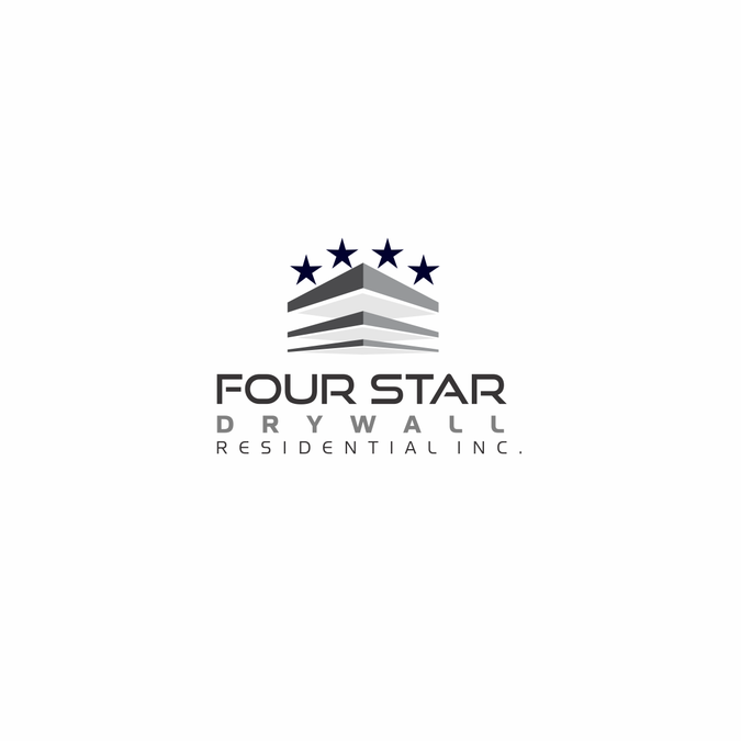 Redesign Four Star Drywall Residential's Logo | Logo design contest