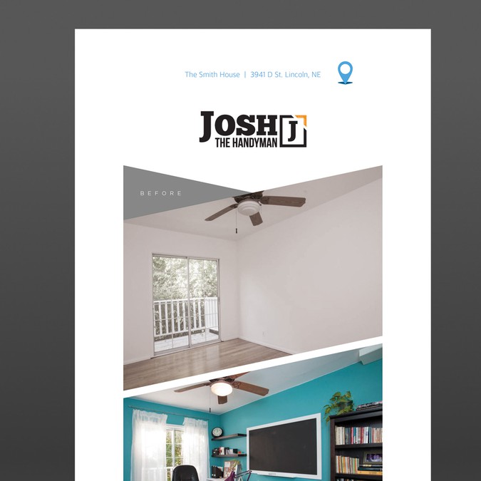 Create a Beautiful Before and After Photo Template | Other business or ...