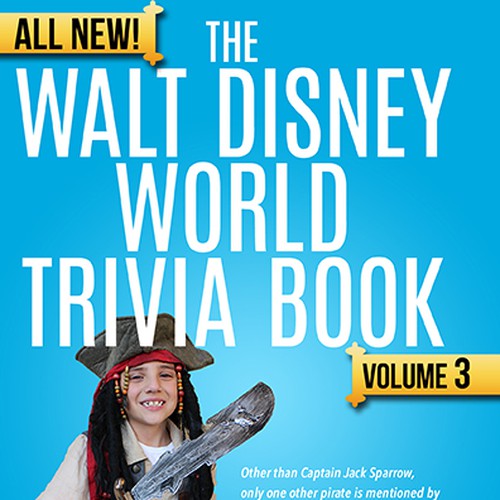 Designs | Walt Disney World Trivia Book cover | Book cover contest