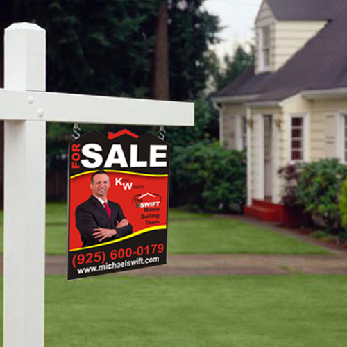 Designs | Real Estate For Sale Sign Competition. Your design will hang ...