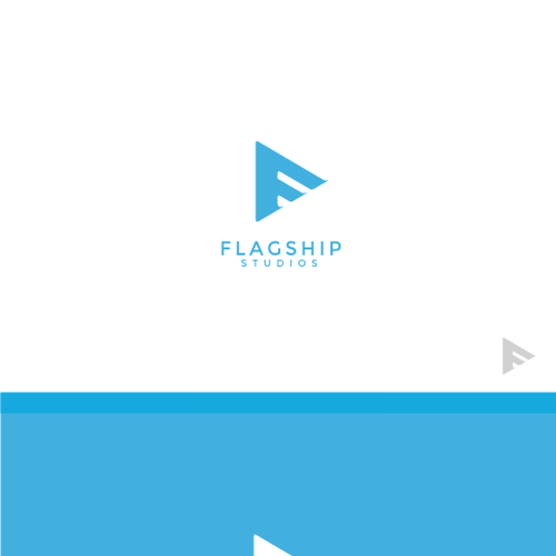 Design an attractive, professional logo for Flagship Studios, a modern ...