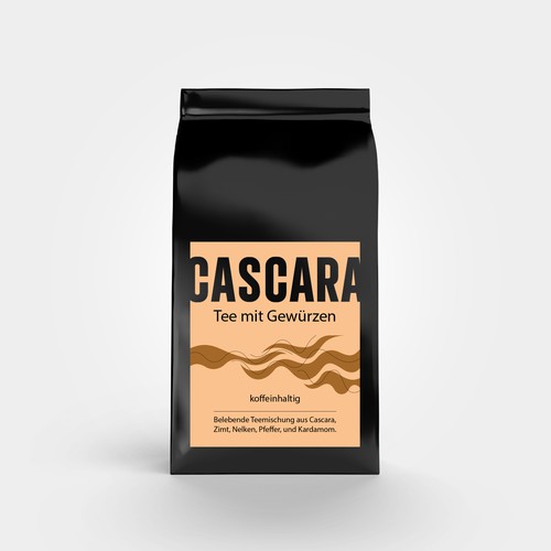 Designs | Cascara tea label | Product packaging contest