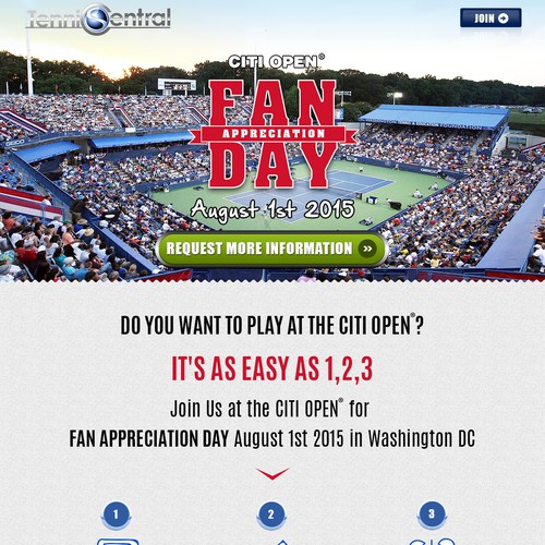 Designs | Fan Appreciation Day Landing Page | Landing page design contest
