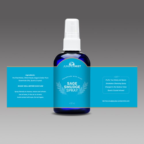Designs | Creative redesign of a spiritual room spray label | Product ...