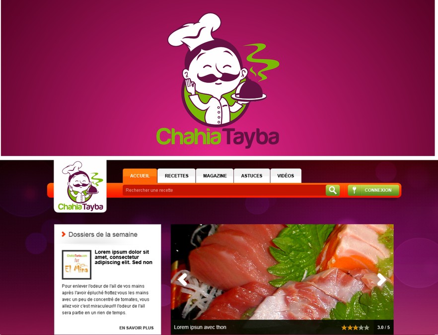 Create the next logo for Chahia Tayba | Logo design contest