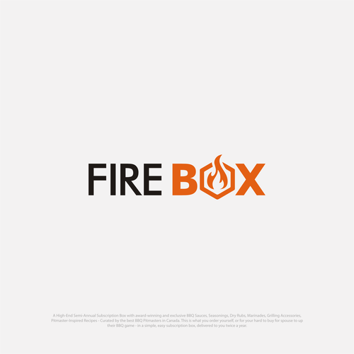 Designs | Ultimate BBQ Subscription Box - FIREbox | Logo & social media ...