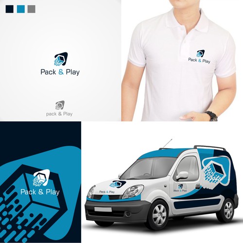 Create a fun and vibrant logo for a packaging company | Logo design contest