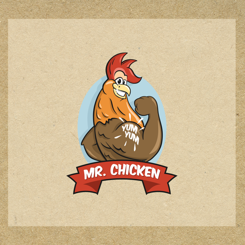 Mr. Chicken wants your design! | Logo design contest