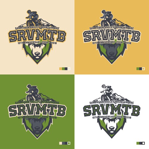Mountain Bike Team Logo for High School Club | Logo design contest