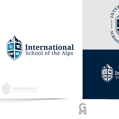 Designs | A powerful new logo for an international school in the French ...