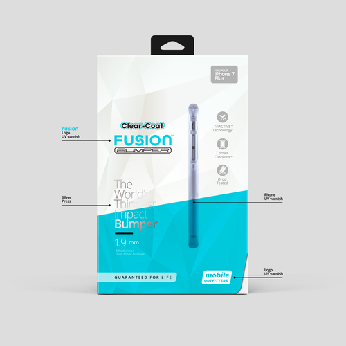 Designs | Retail Packaging for Clear-Coat Fusion Bumper - World's ...