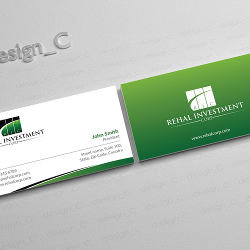 Create professional and Modern business card | Business card contest