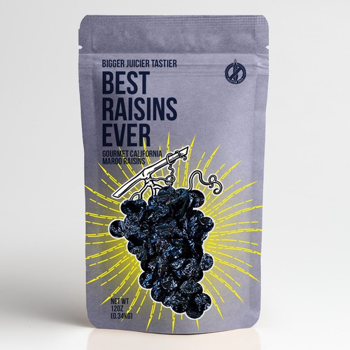 Designs | Best Raisins Ever - package design for PREMIUM raisins ...