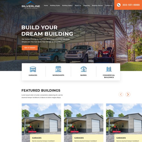Designs | Silverline Structures - Kick Ass Steel Building Website ...