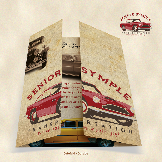 Classic design to attract senior citizens | Brochure contest