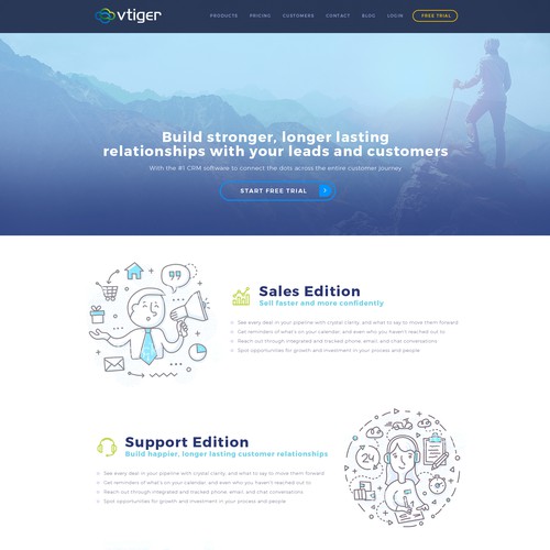 Design us a captivating new website! | Web page design contest