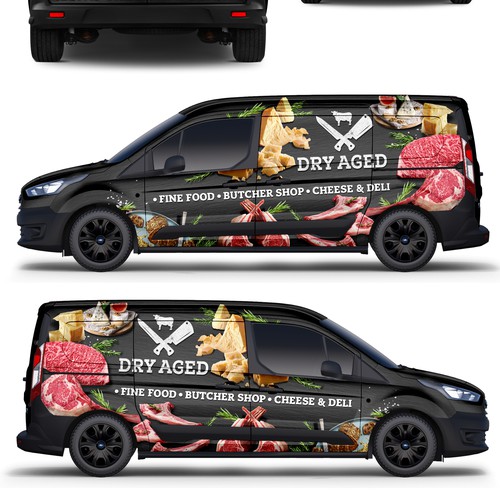 Designs | DRY AGED VEHICLE WRAP 1 | Car, truck or van wrap contest