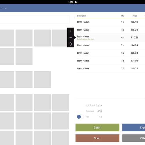 Design Next Generation Point of Sale (POS) Mobile App! | App design contest