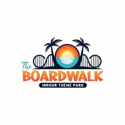 Designs | Beach logo for new business: THE BOARDWALK | Logo design contest