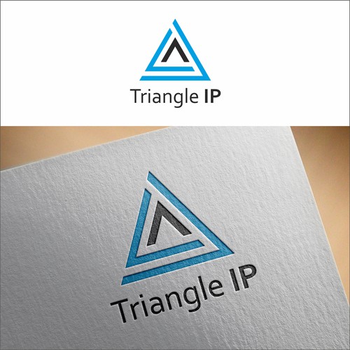 Design first logo for Triangle IP - Working a triangle into the design ...