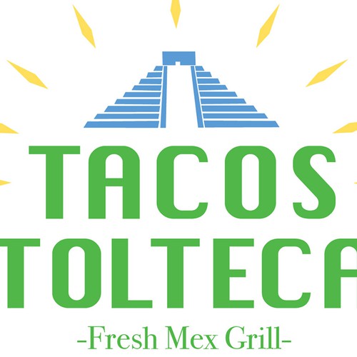 Tacos Tolteca Logo - Already created just need cleaned up | Logo design ...