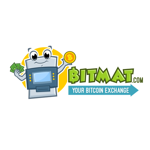 Bitmat.at, Bitcoin ATM and Blockchain | Logo & business card contest