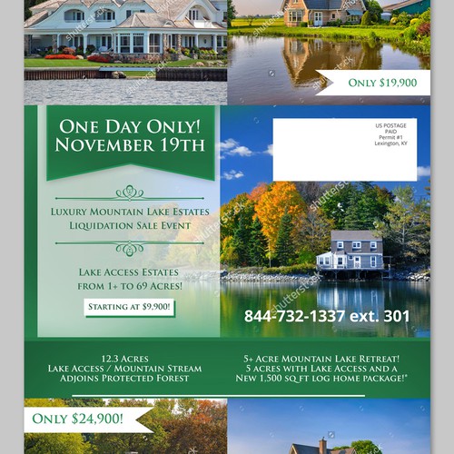 *Guaranteed Prize* Lake Liquidation Sale Flyer | Postcard, flyer or ...