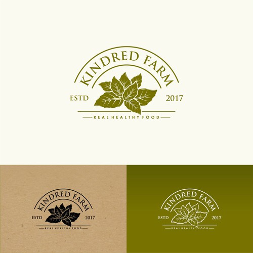 Create Kindred Farm logo to help launch organic & sustainable produce ...
