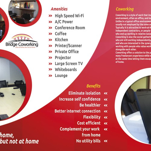 Coworking Space Flyer | Postcard, flyer or print contest