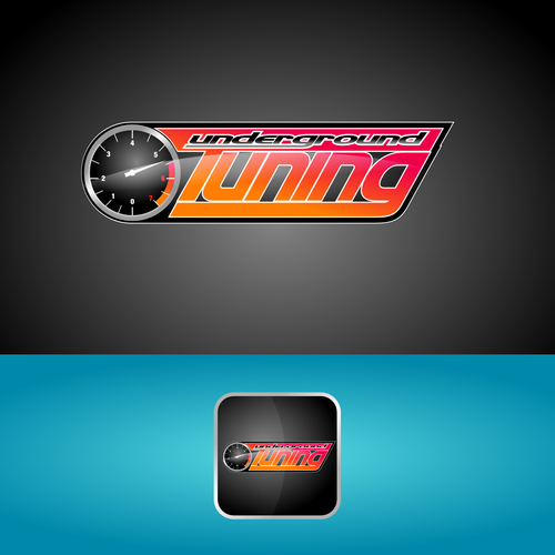 Car Racing & Tuning iOS Game Logo | Logo design contest