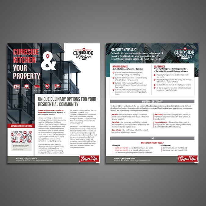 Curbside Sales Flyer | Postcard, flyer or print contest