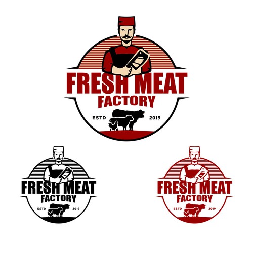 Meat Factory Logo 7,800+ Butcher Logo Stock Illustrations,