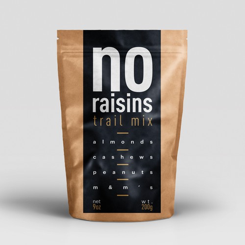 Design a Logo for Raisin Free Trail Mix | Logo design contest