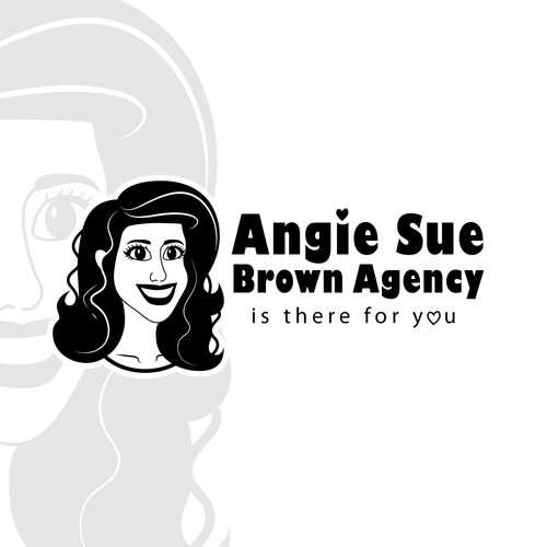 Designs | Feminine face with Slogan | Logo design contest