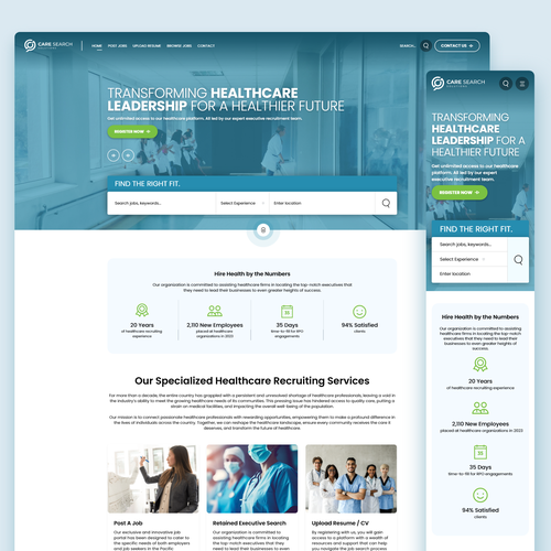 Designs | ****Compelling Website Needed for Healthcare Executives ...