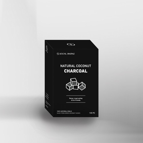 Create a box design for our new Coconut Charcoal | Product packaging ...