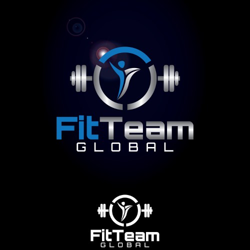 Create a captivating health/fitness logo design for FitTeam Global ...