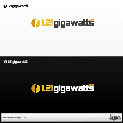 Tech Blog Logo: 1.21gigawatts.com | Logo design contest