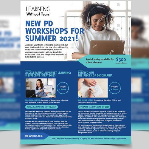 Designs | LWT Two Hour Workshop Flyer for Sales | Postcard, flyer or ...
